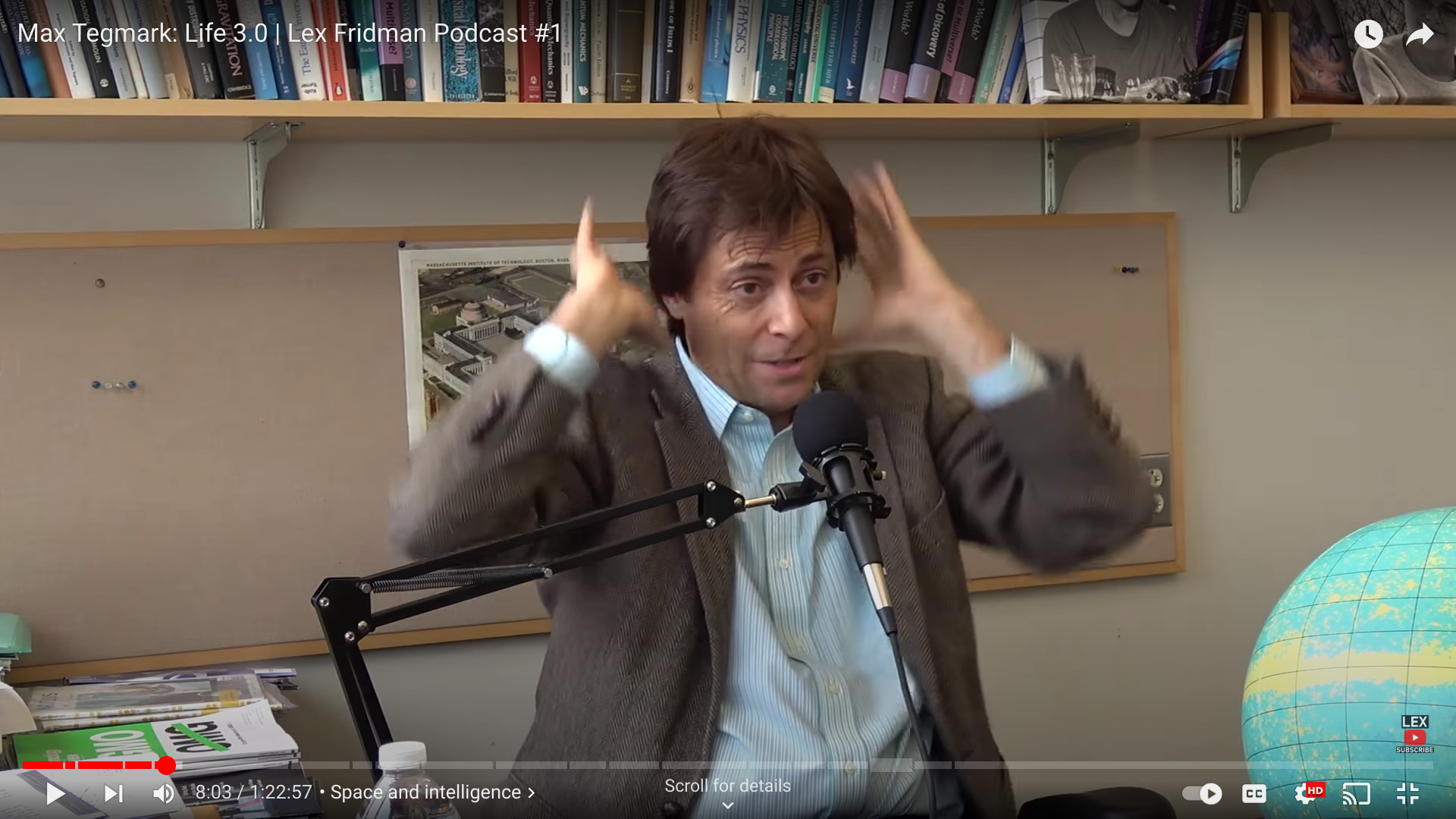 Transcript of the first Lex Fridman Interview with Max Tegmark – brewbooks